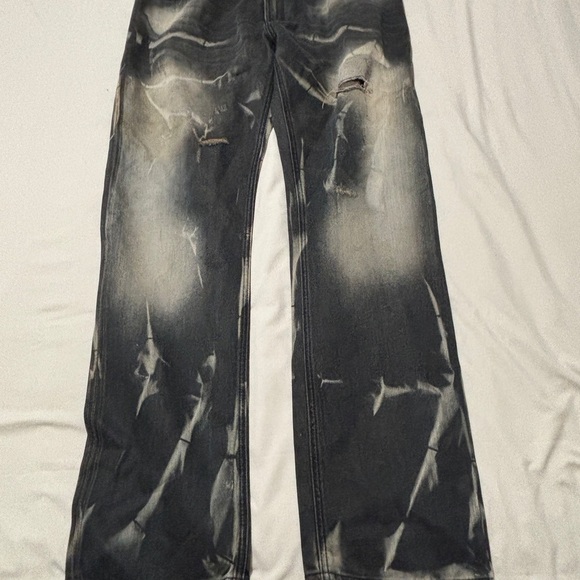 Akoo | Jeans | Mens Jeans Wide Leg 38 X 33 Akoo Urban Streetwear ...